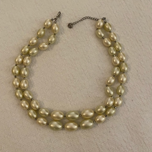 Talbots | Jewelry | Vintage Talbots Double Strand Pearls | Poshmark